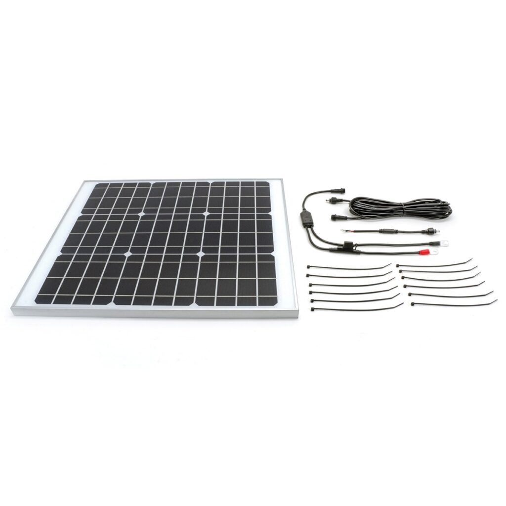 40w-12v Solar Panel & Wiring Kit - Sienna Solar
