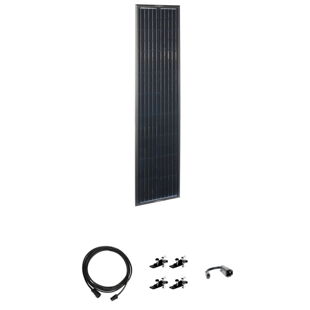 OBSIDIAN® SERIES 90 Watt Long Solar Panel Expansion Kit - Sienna Solar