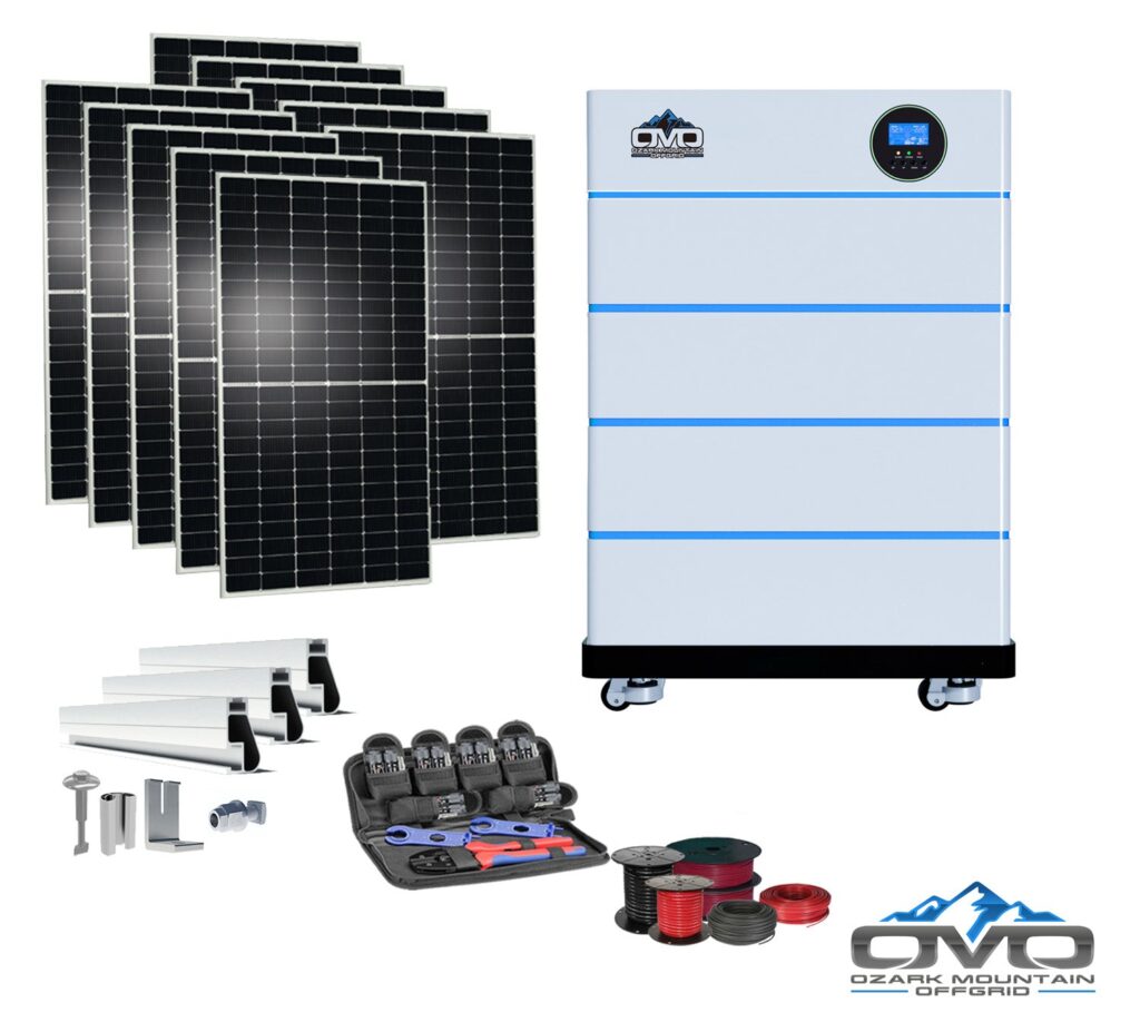 5.5KW OMO All-In-One Customizable Stacking Inverter/Battery System ...