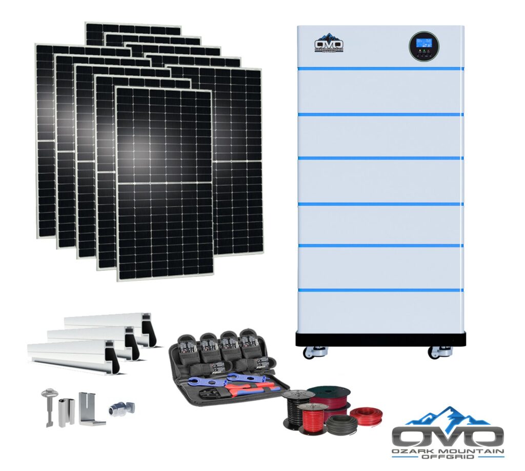 5.5KW OMO All-In-One Customizable Stacking Inverter/Battery System ...